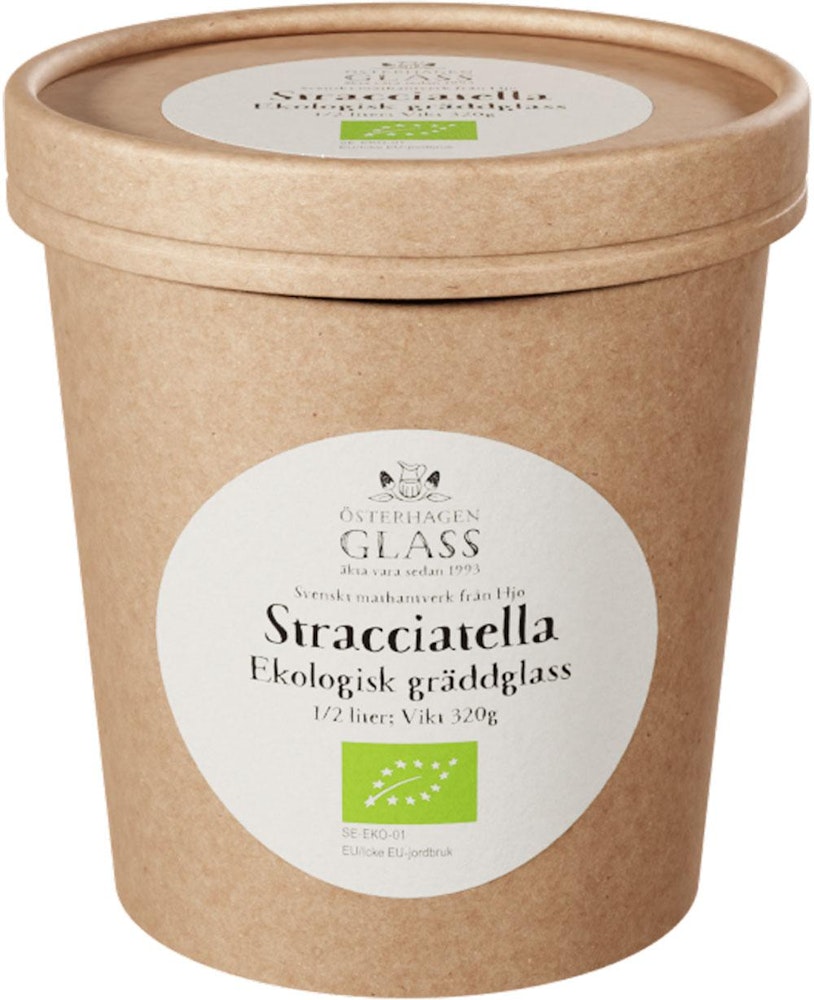 Gräddglass Stracciatella Eko 500ml Österhagen Glass 500 Ml Mathem