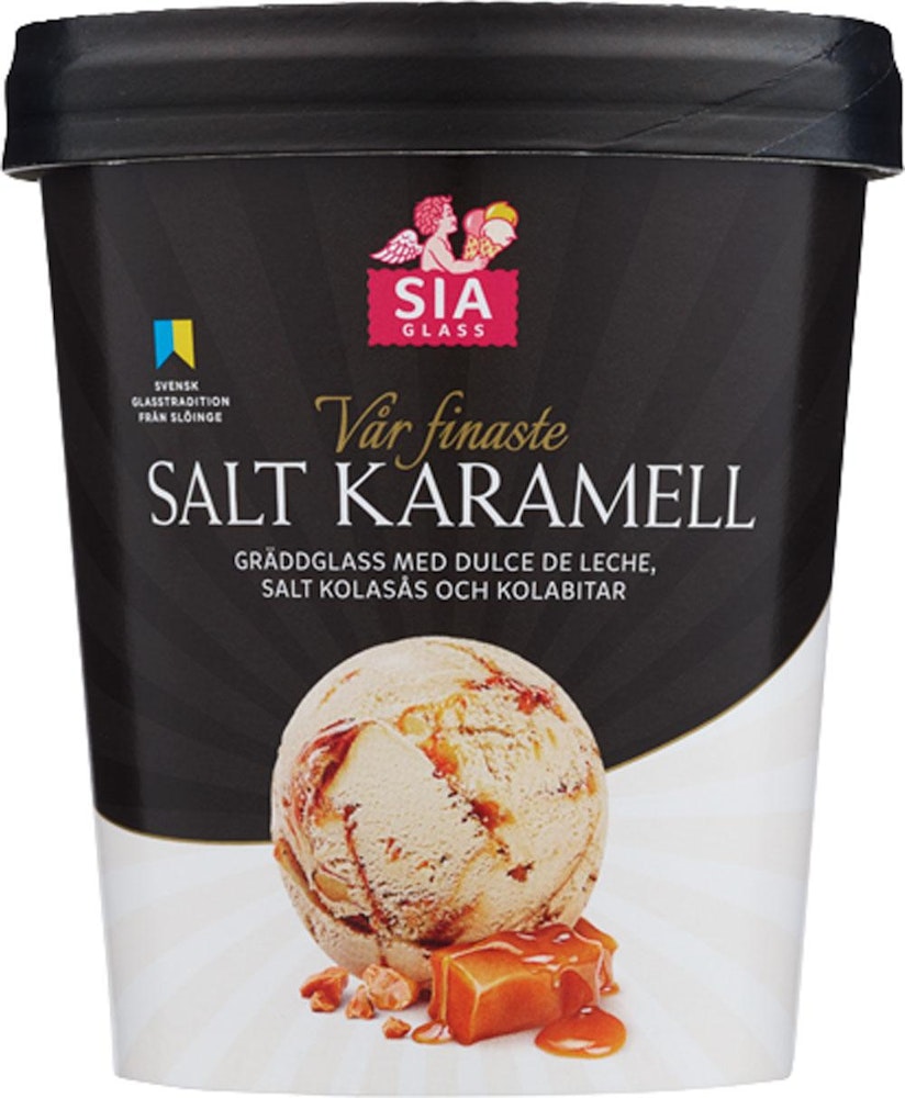 Gräddglass Vår Finaste Salt Karamell 05l Sia Glass Mathem